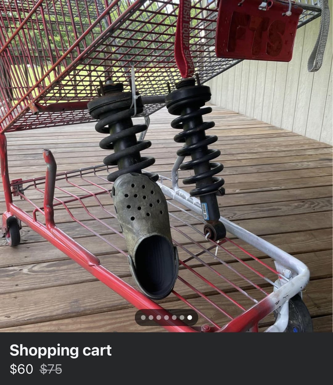 Squatted shopping cart | DIY Fails | Know Your Meme