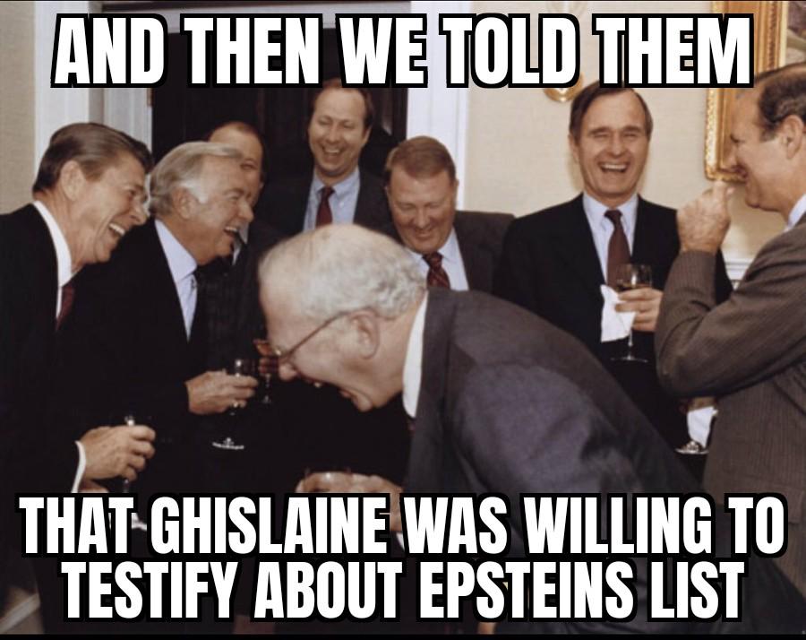 I was so sad to hear about Ghislaine's untimely demise next week | /r ...