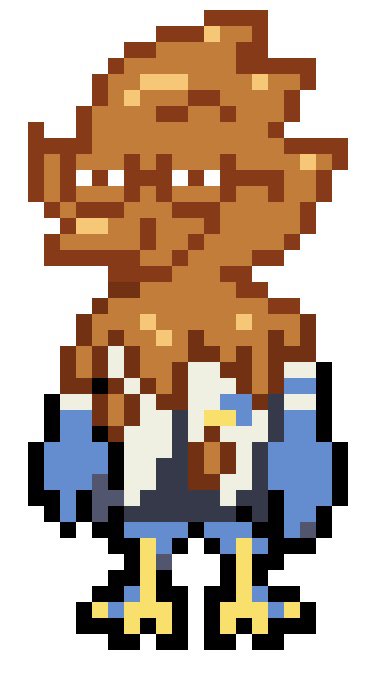 HD Caramel Berdly Sprite | Caramel Berdly | Know Your Meme