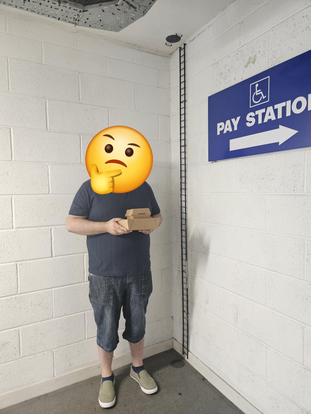 A ladder and hatch for some tiny being | Know Your Meme