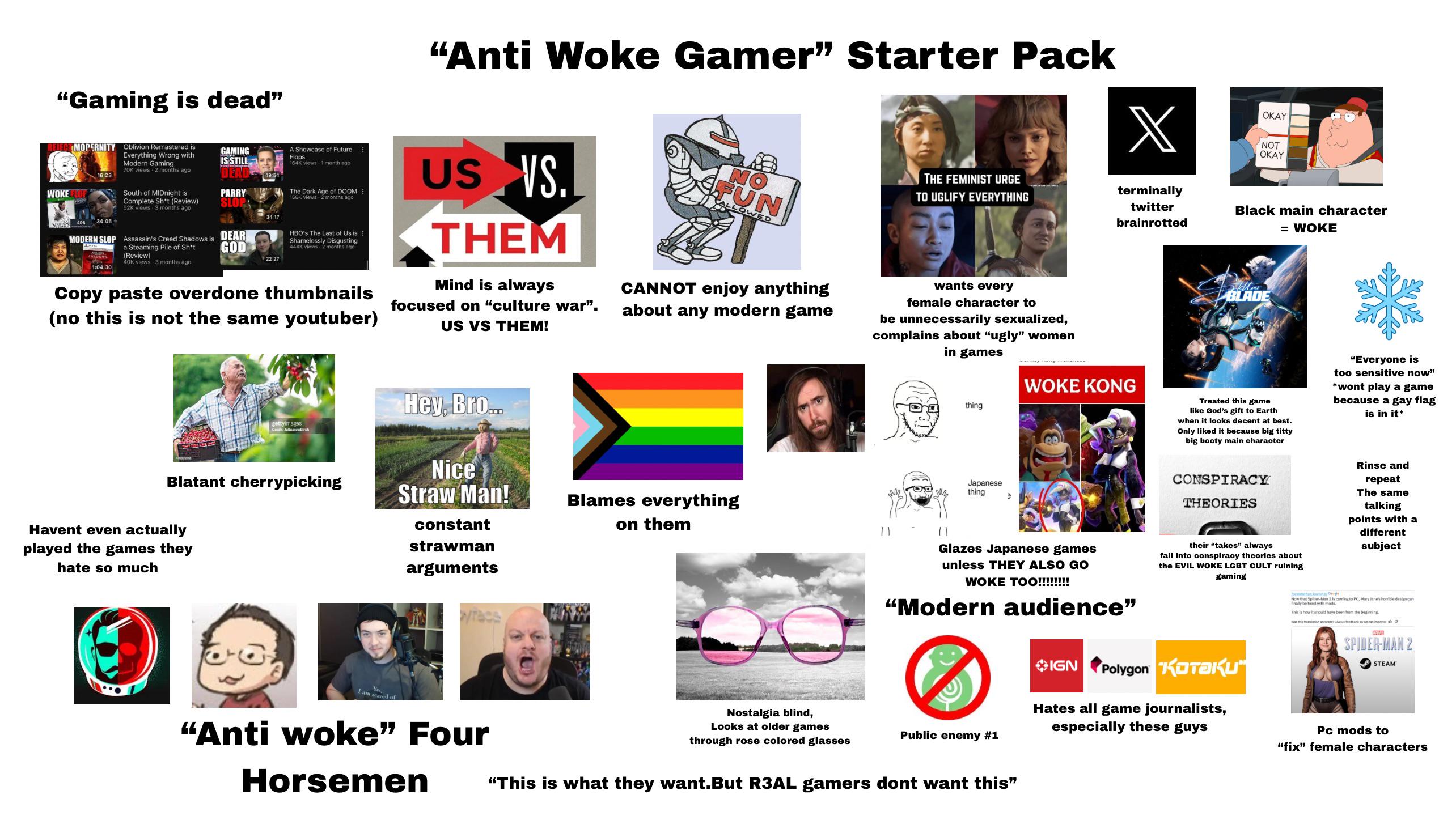 Starter Packs: Image Gallery | Know Your Meme