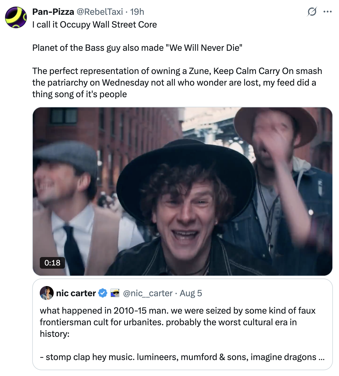 I call it Occupy Wall Street Core | "Home" Tiny Desk Performance by ...