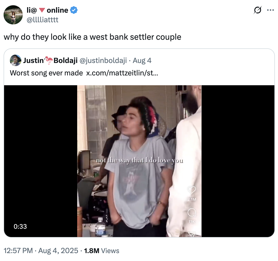 why do they look like a west bank settler couple | "Home" Tiny Desk ...