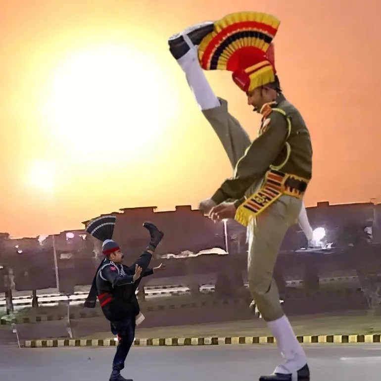 Indian Stomping Pakistani | Know Your Meme