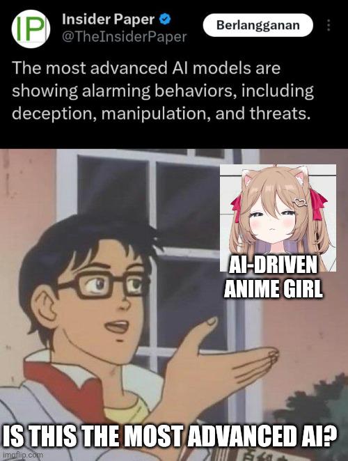 "Today news is that most advanced AI models share traits with an AI ...