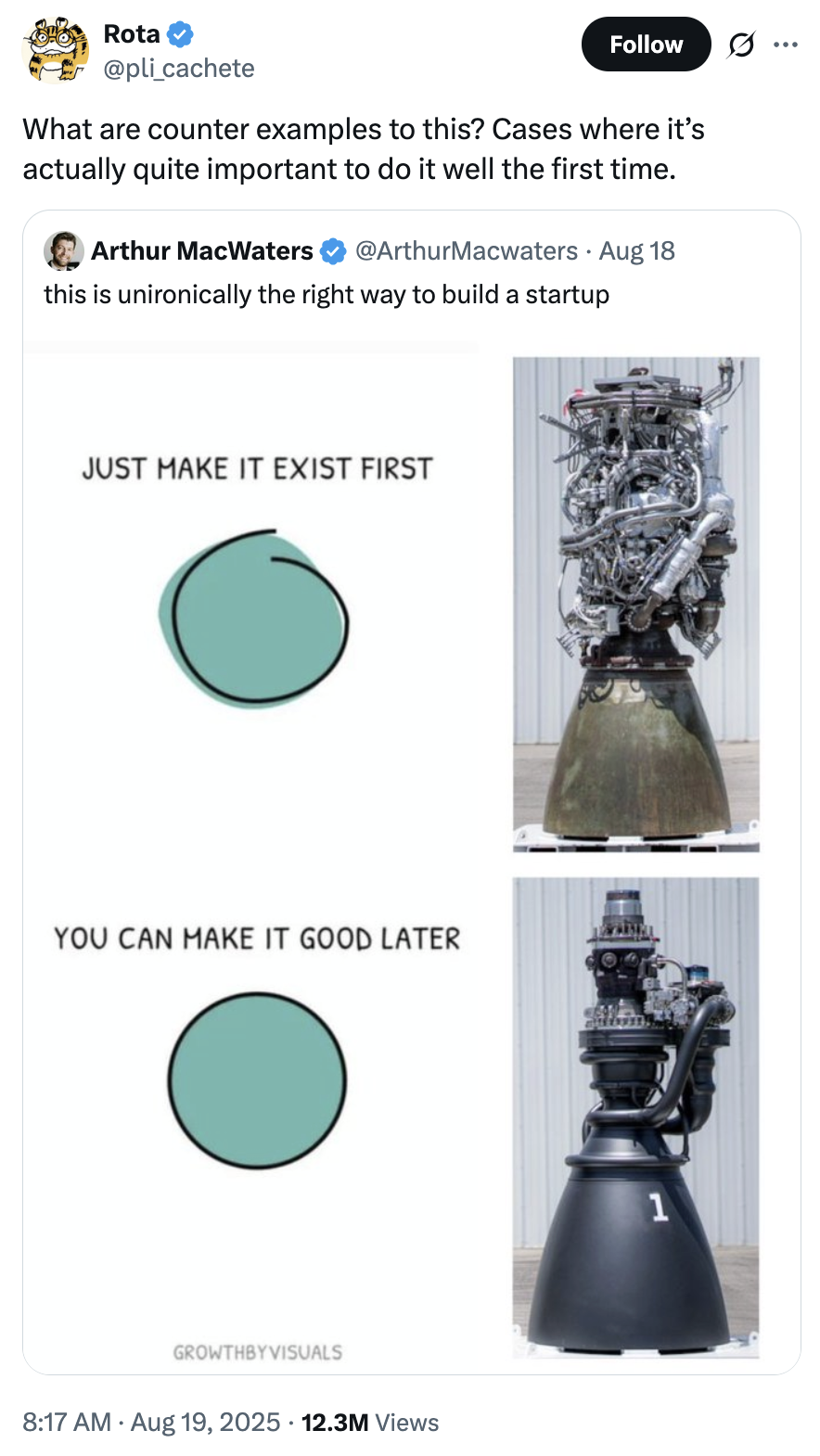 August 19th, 2025 tweet by @pli_cachete | Just Make It Exist First, You ...