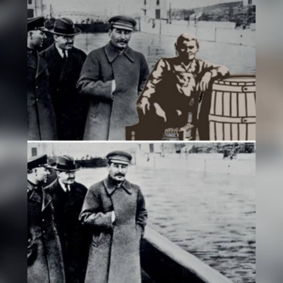 Stalin Disappearing the Cracker Barell Guy | Know Your Meme