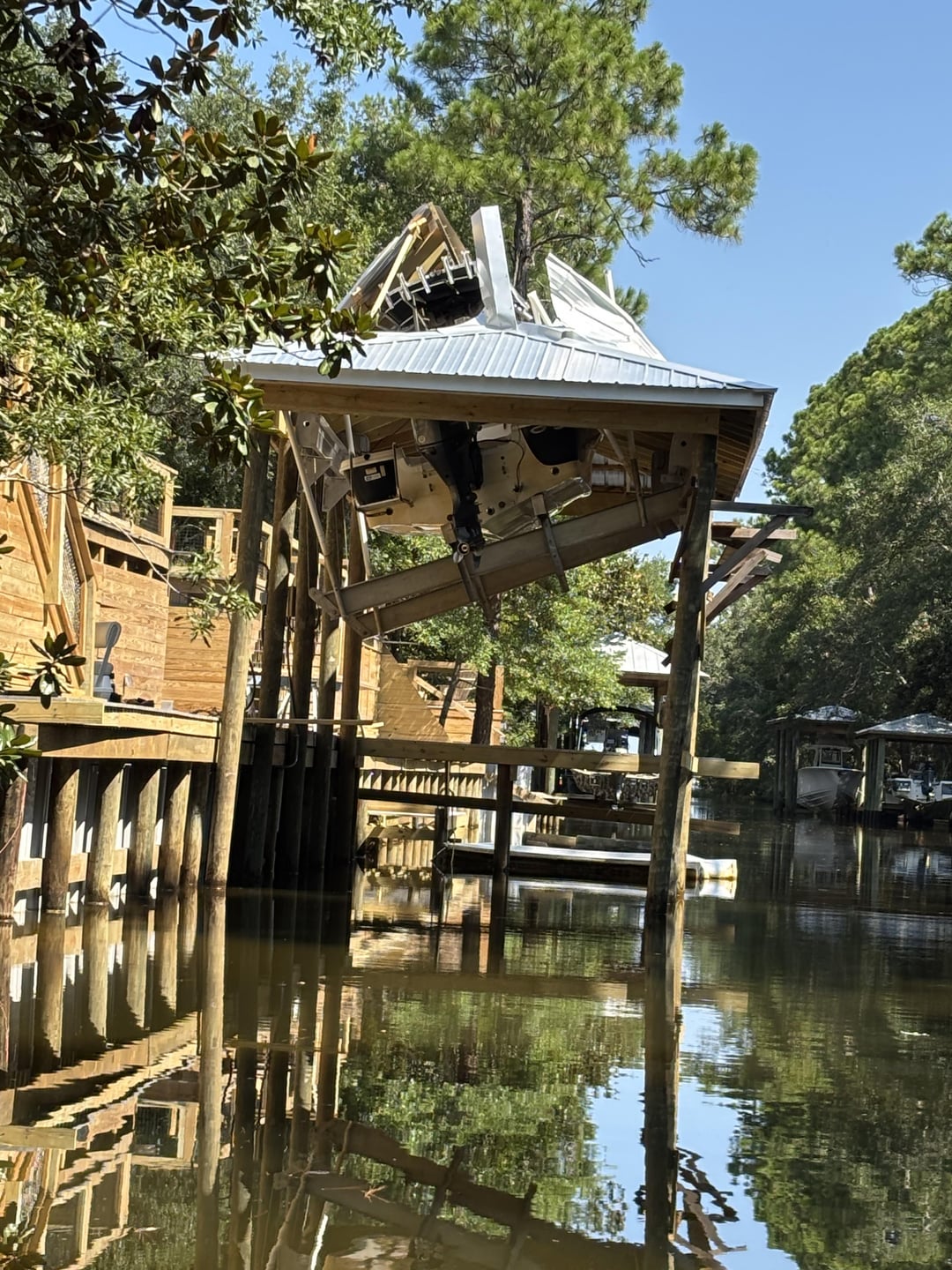 The boat fell through the roof | Know Your Meme