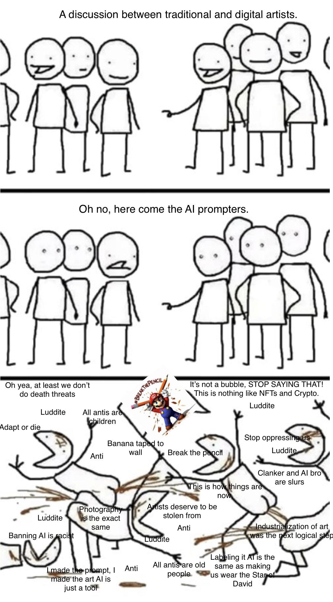 Another meme based on real quotes I’ve seen from AI bros | /r/dankmemes ...