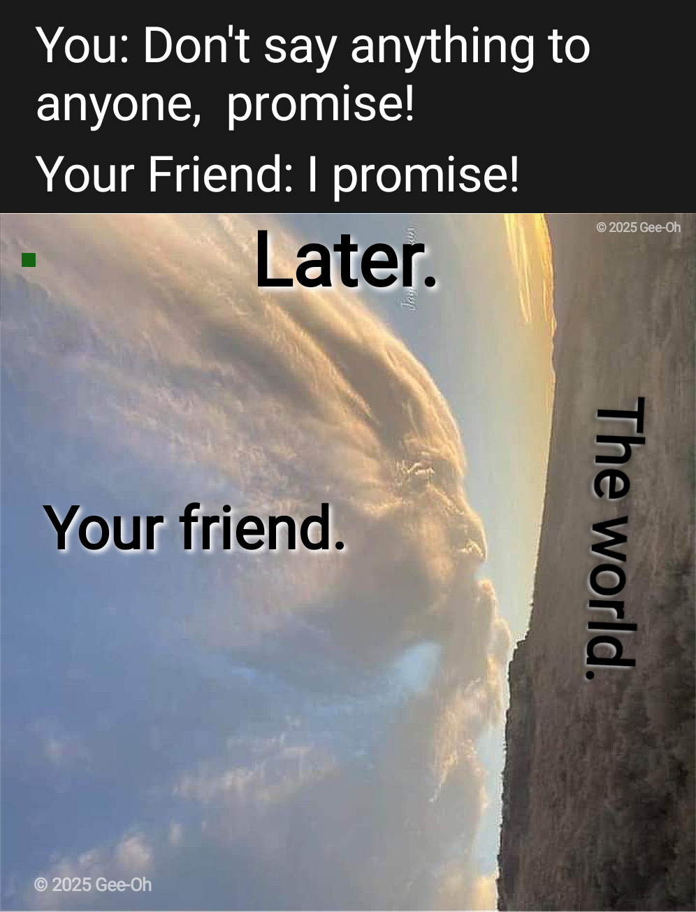 Some just can not keep a promise. | /r/dankmemes | Know Your Meme