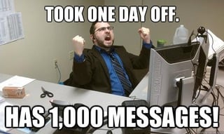 Makes a person forget about the day off | Know Your Meme