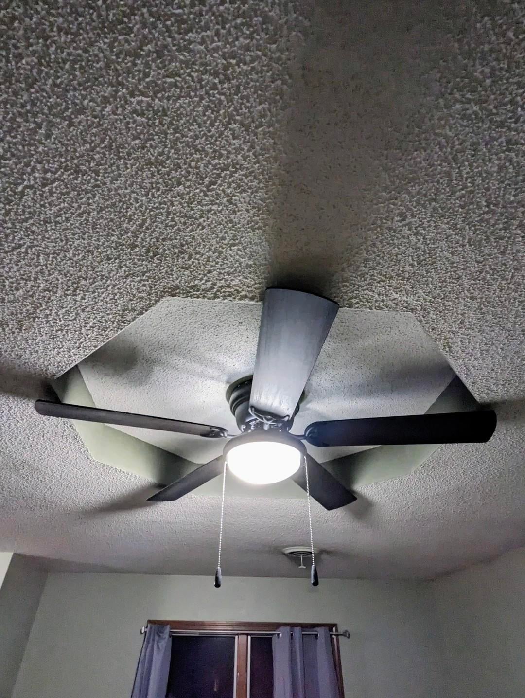 A friend hung his own fan | DIY Fails | Know Your Meme