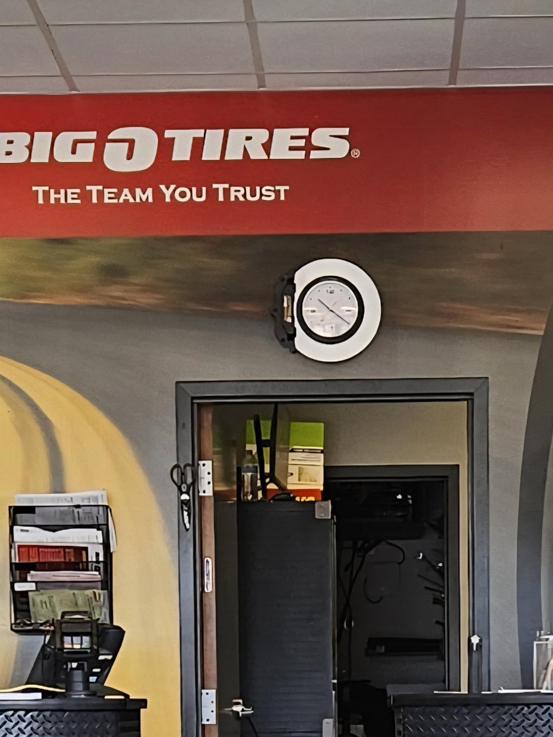 Disc brake caliper assembly clock at the mechanic shop | Know Your Meme