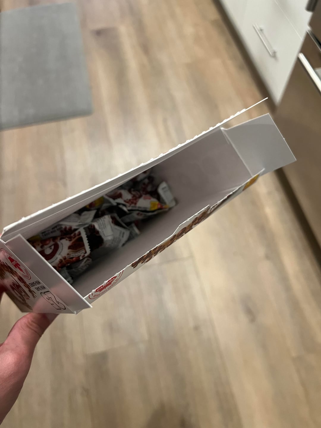 Half-filled box | Know Your Meme