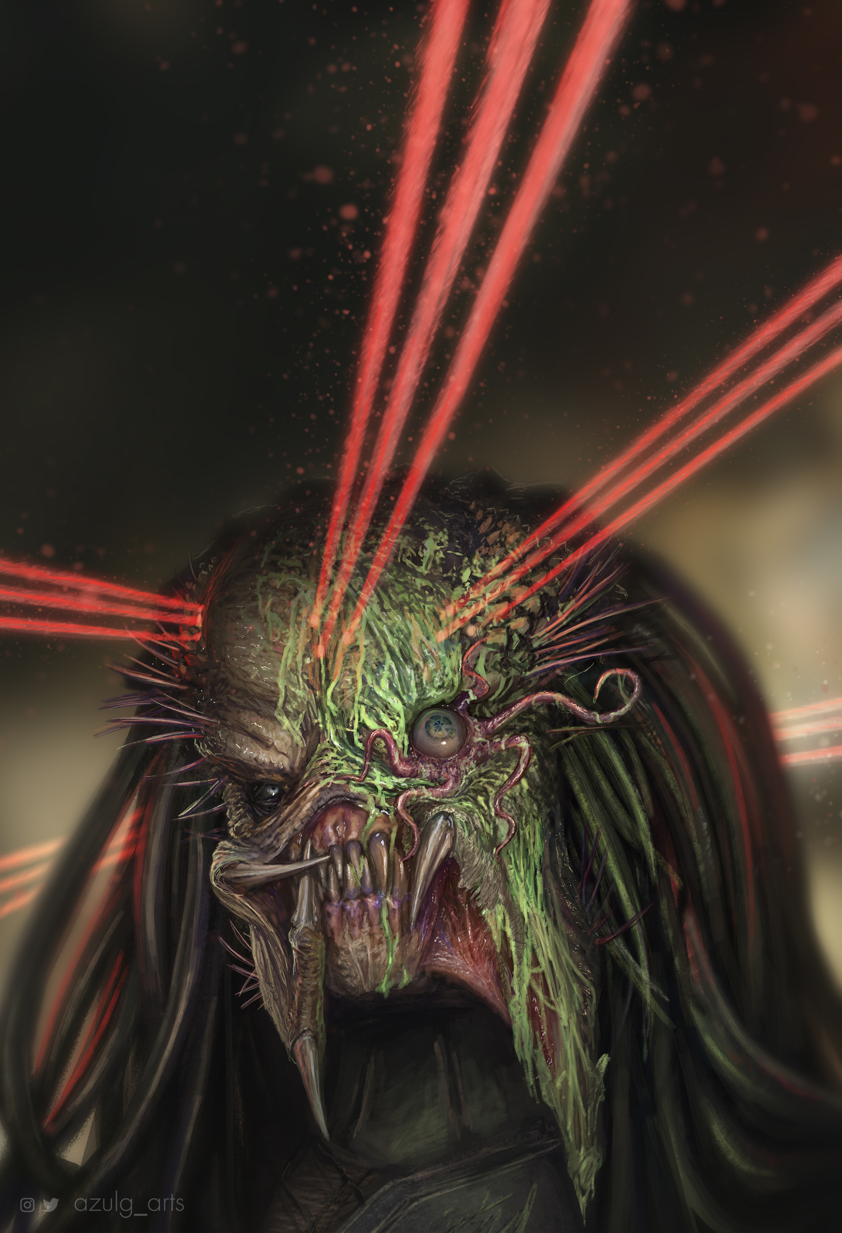 T-Ocellus takes control of a Predator | Know Your Meme