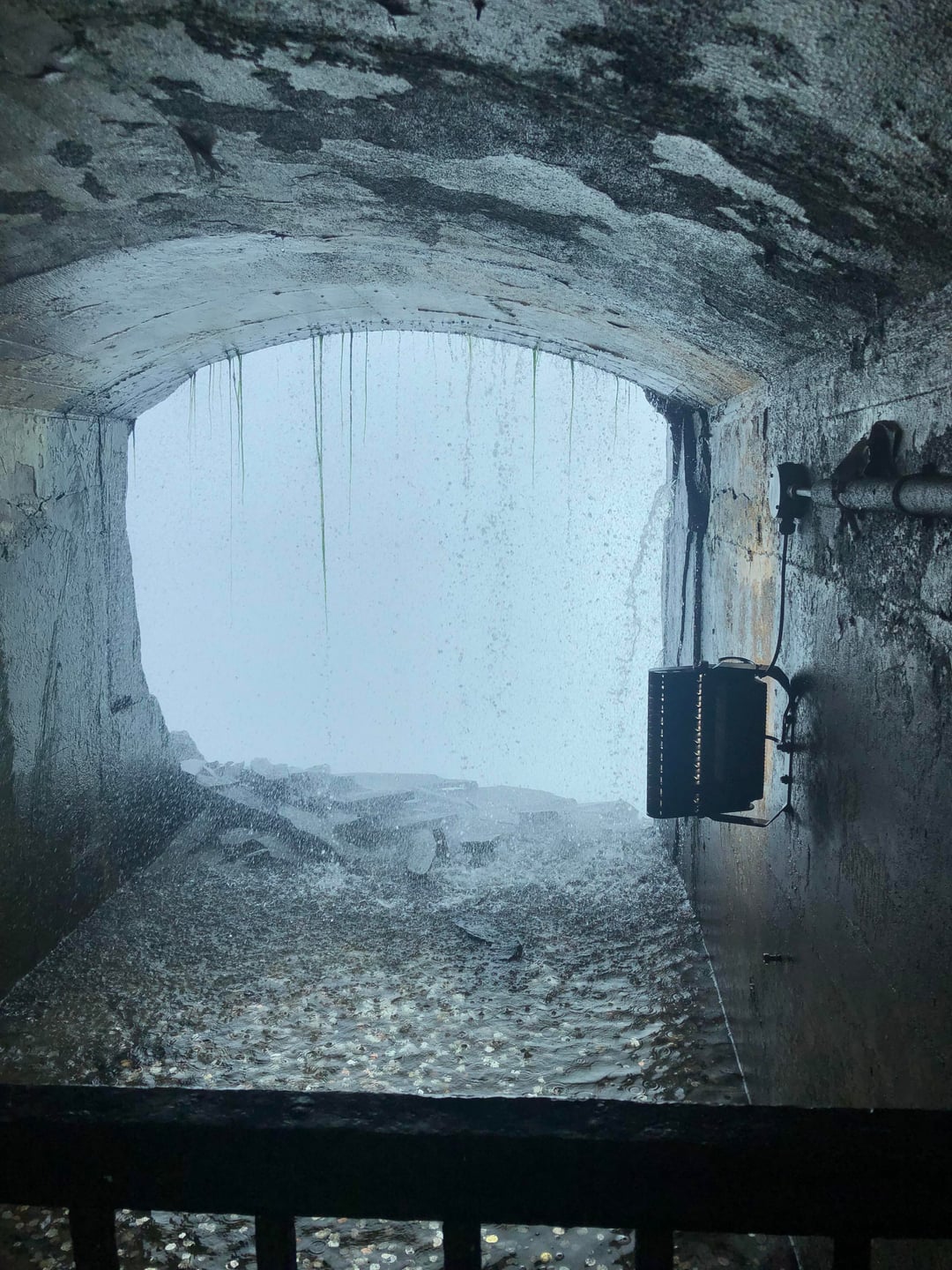 Niagara Falls from behind the falls | Know Your Meme