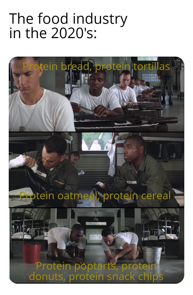 Your ice cream does not need to be a major source of protein, Chad ...