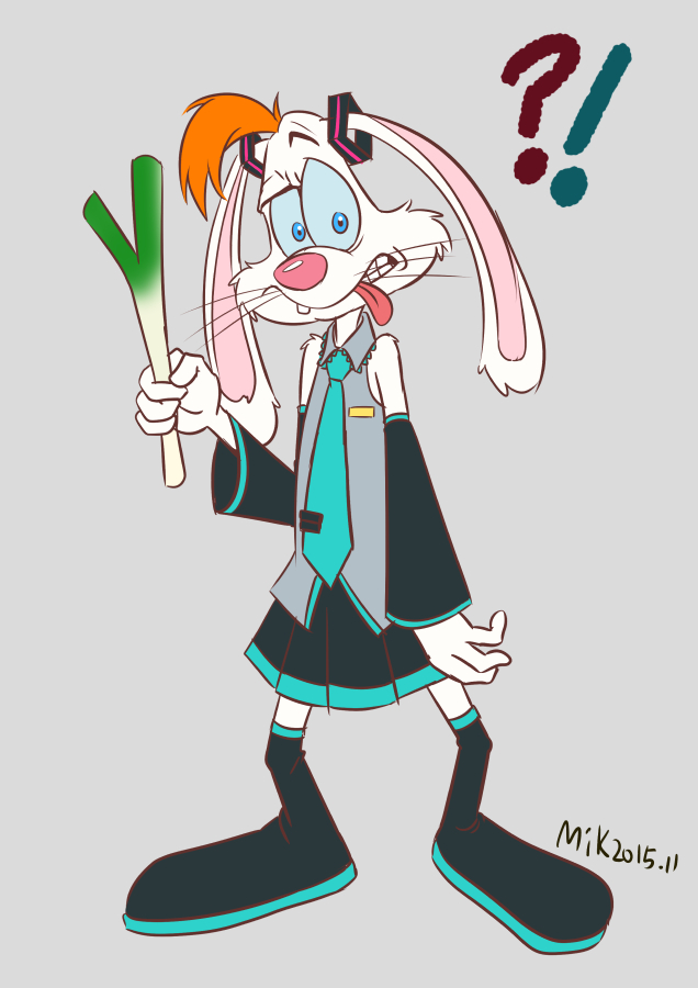 Miku Rabbit by mikmix | Hatsune Miku / Vocaloid | Know Your Meme