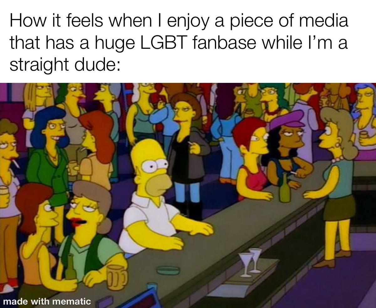 Lot of gay shipping for characters that are canonically straight and hate each o... | Know Your Meme