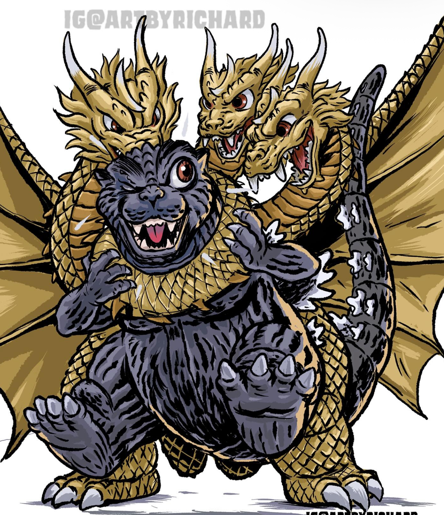 Godzilla vs King Ghidorah | Godzilla | Know Your Meme