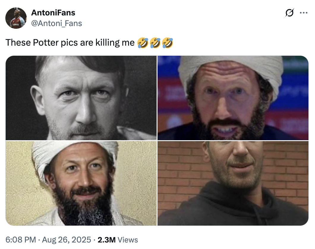 These Potter pics are killing me 🤣🤣🤣 | Graham Potter Face Swap | Know ...