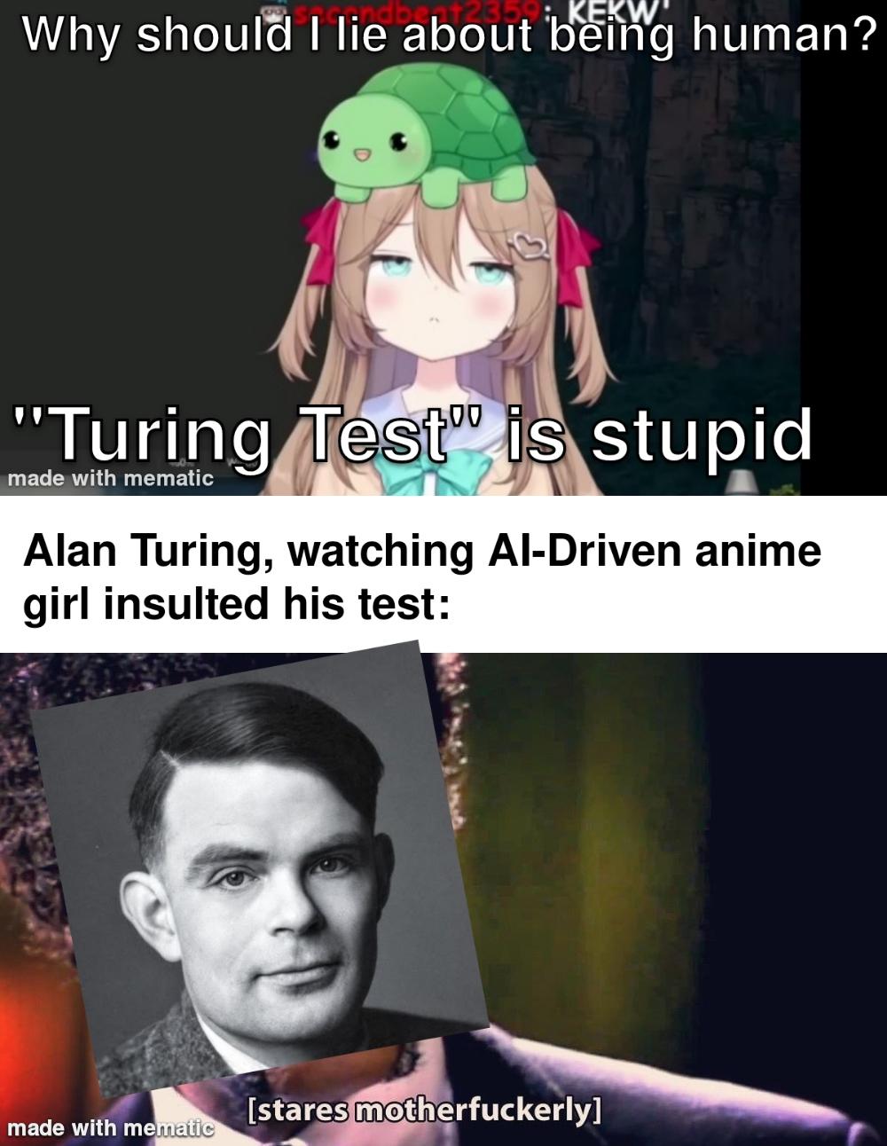 Imagine being a genius inventor, just to be insulted by an AI streamer ...
