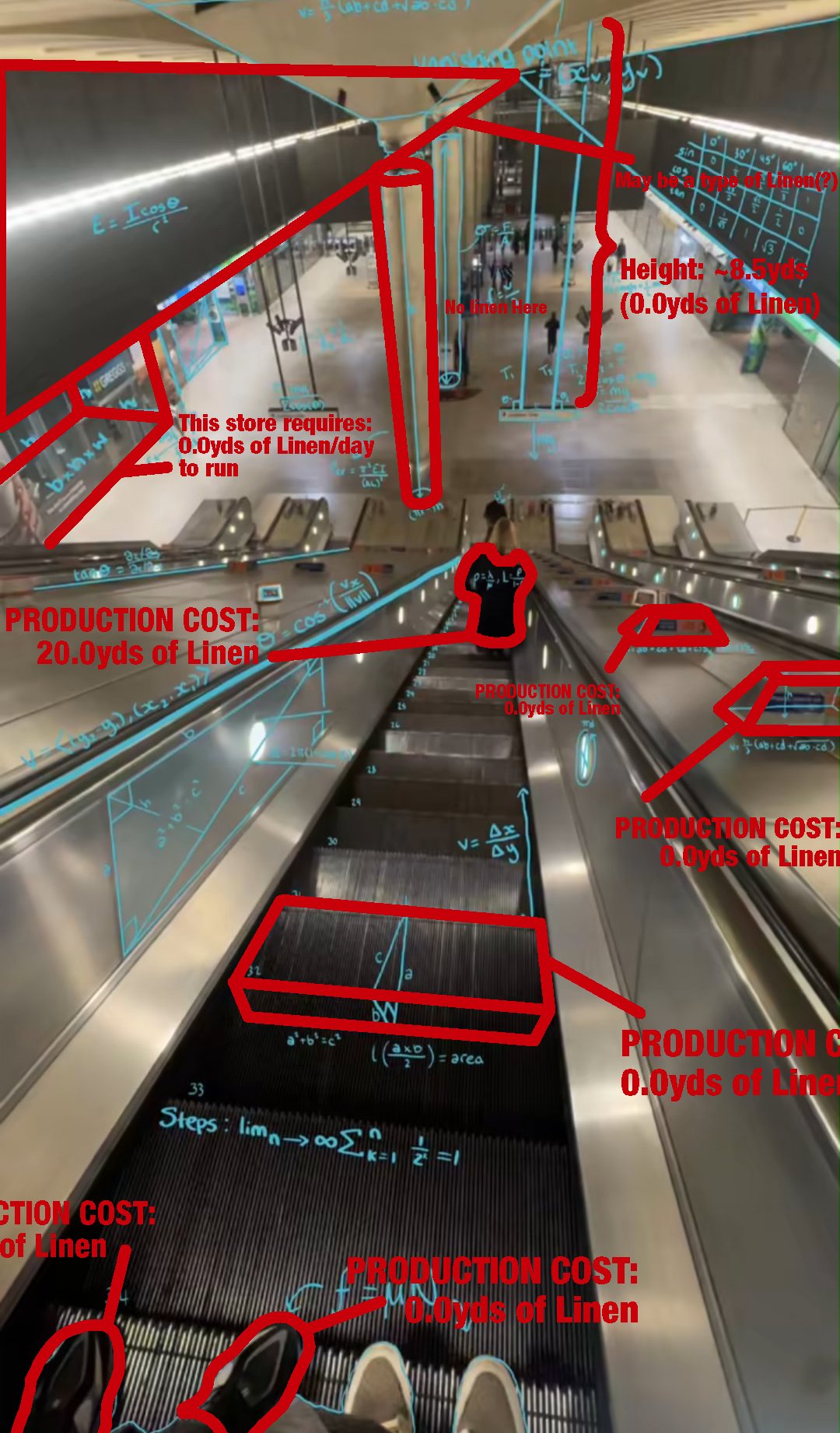 "How a Mathematician Sees The World" Escalator Edits: Image Gallery ...