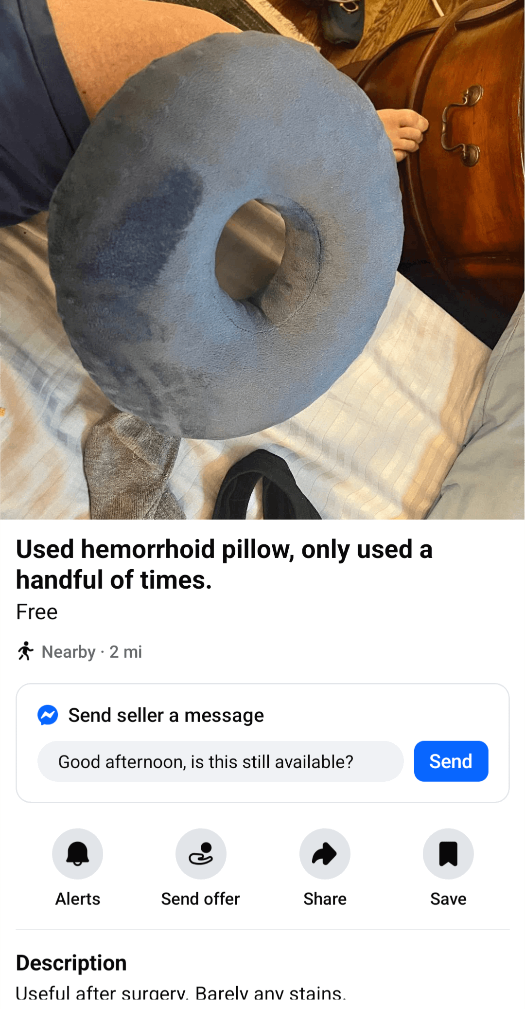 Barely any stains | Know Your Meme