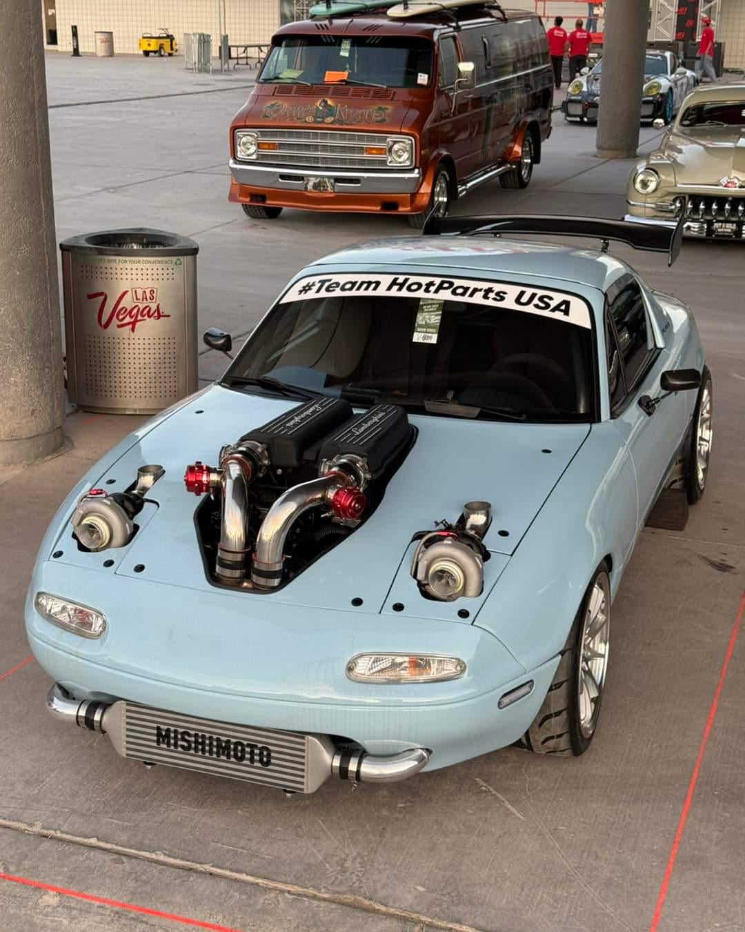 NA Miata with Twin Turbo Lamborghini V10 | Know Your Meme
