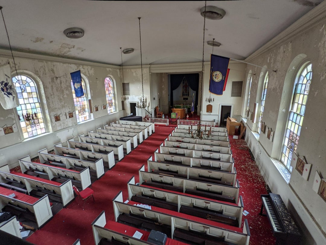 Abandoned military chapel | Know Your Meme