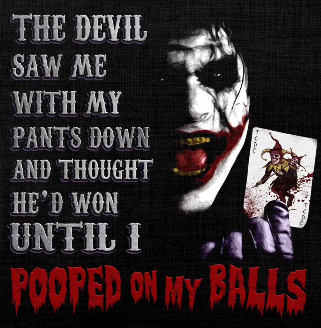The devil thought he won | The Devil Shivers When A Nice Guy Loses His ...