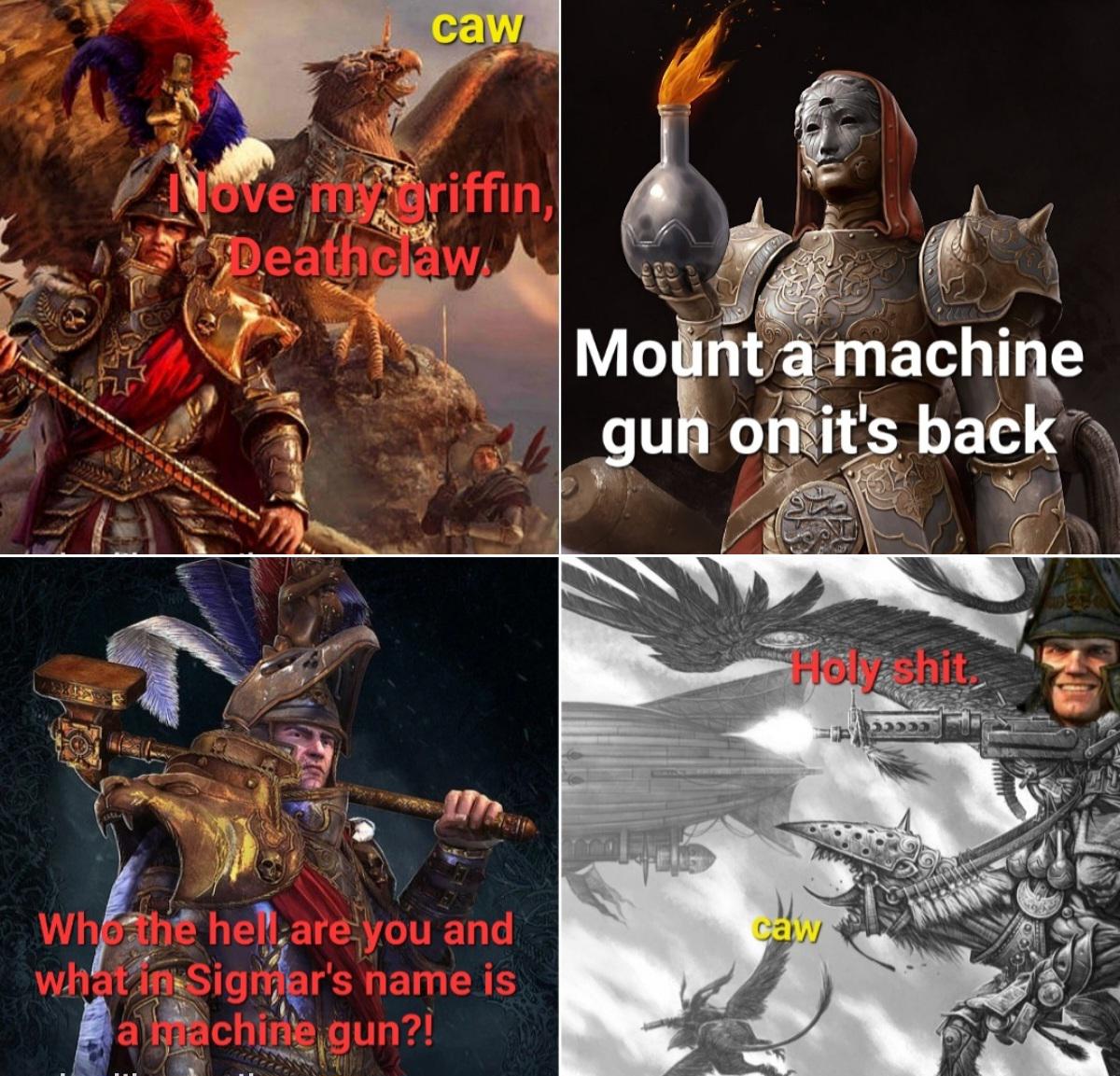 What is this, a crossover episode? | /r/grimdank | Know Your Meme