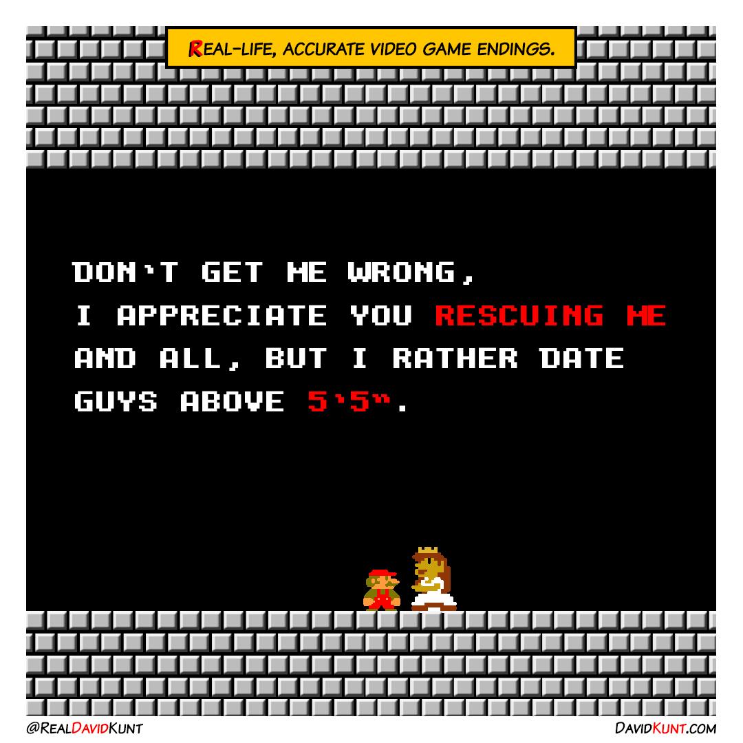 Real-life, Accurate Mario Bros. Ending | /r/dankmemes | Know Your Meme