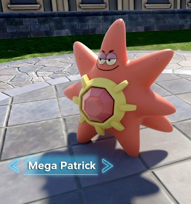 Mega Patrick | Mega Starmie | Know Your Meme