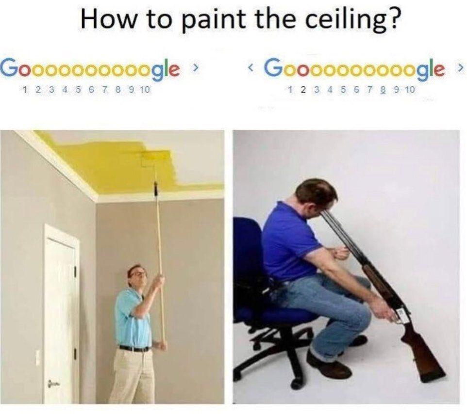 Paint the ceiling red | /r/dankmemes | Know Your Meme