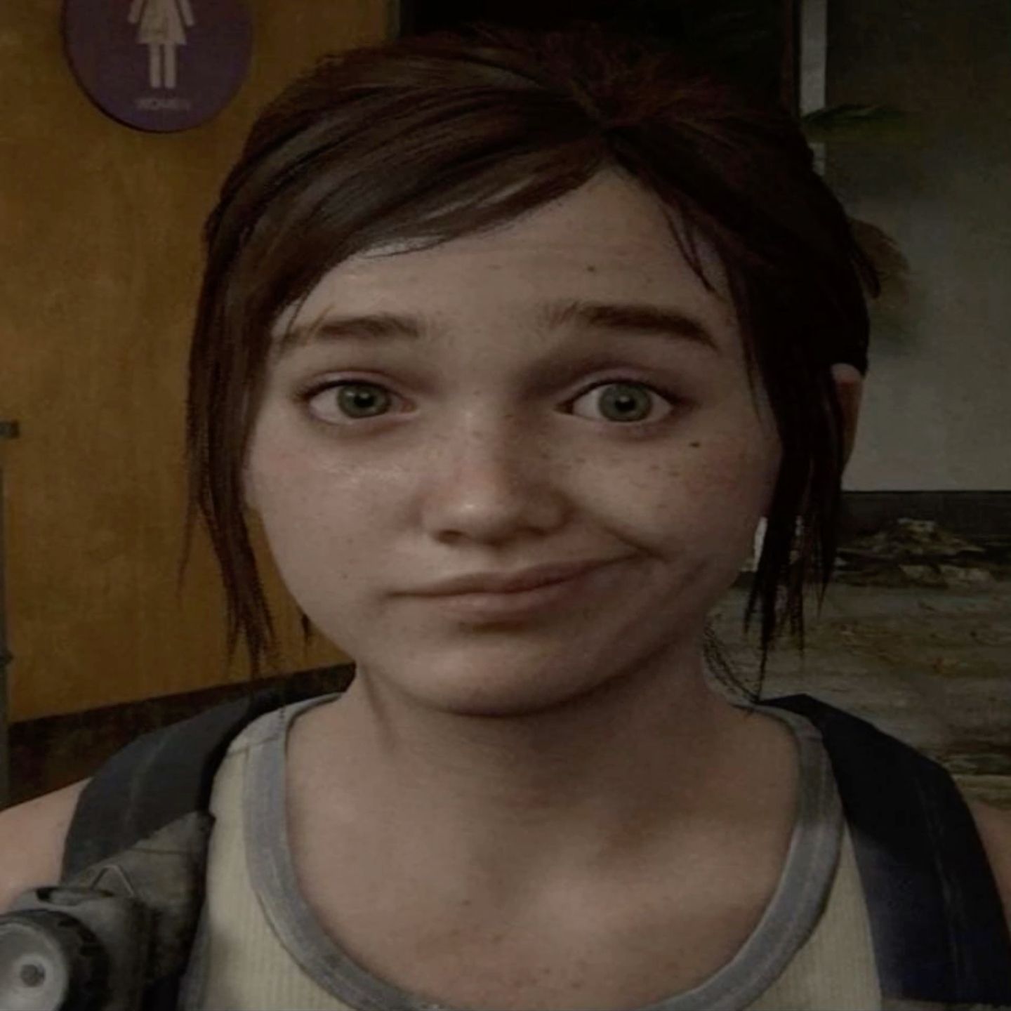 Original Ellie Smirk meme / reaction image | Ellie Smirk | Know Your Meme