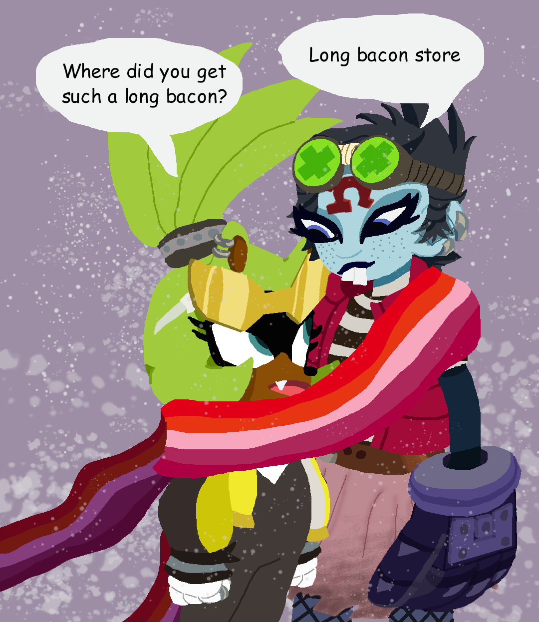 Long Bacon Store (Surge x Nina) | Know Your Meme