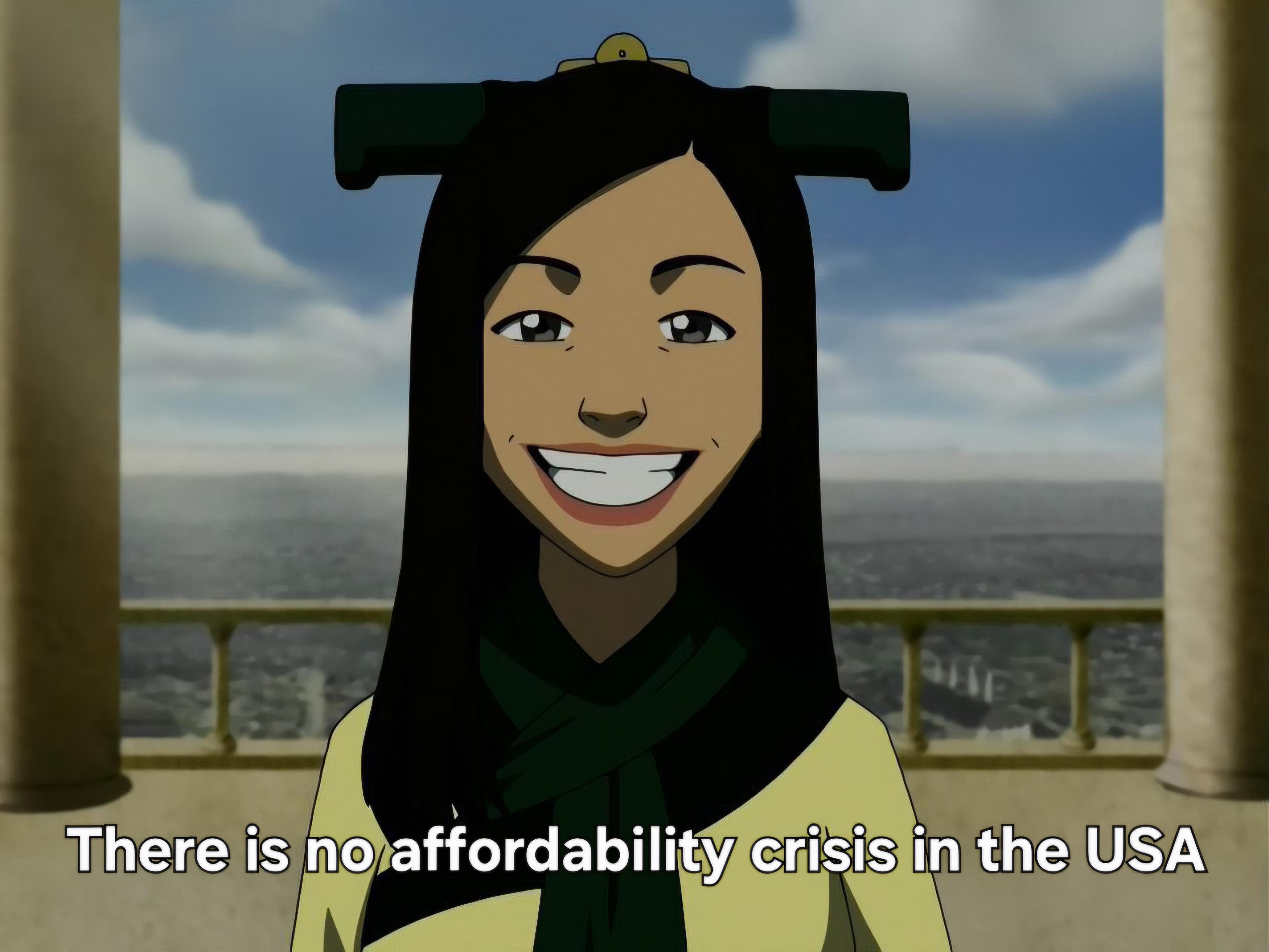 There is no affordability crisis in the USA | /r/memes | Know Your Meme