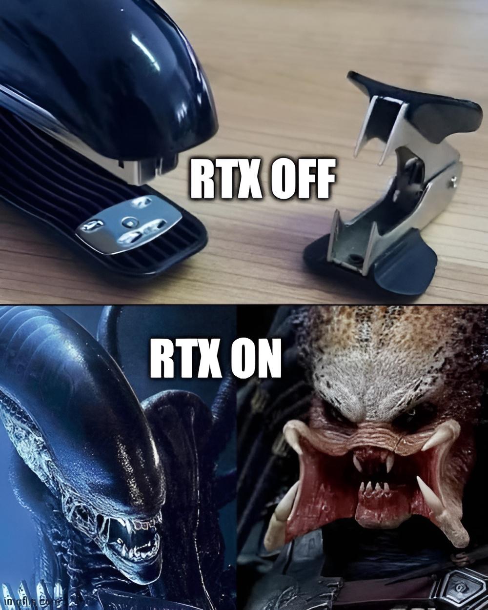 Budget Alien vs Predator from stationary shop. | /r/memes | Know Your Meme