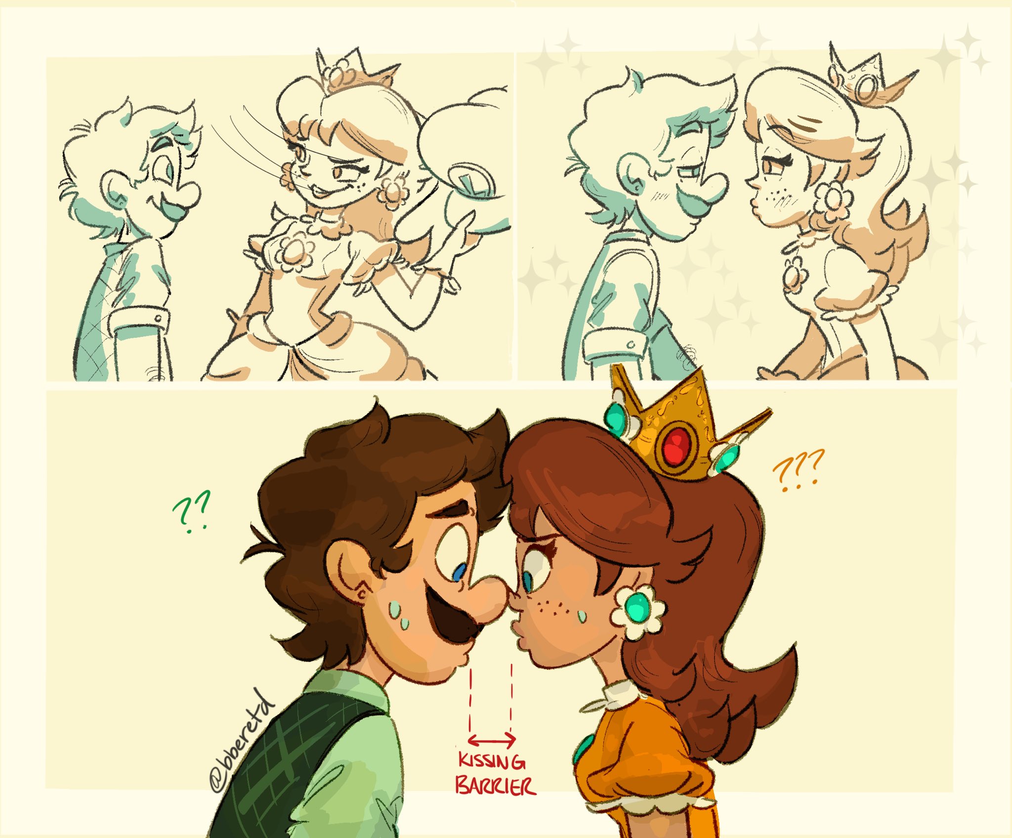 it ain’t easy being green | Kissing Barrier | Know Your Meme