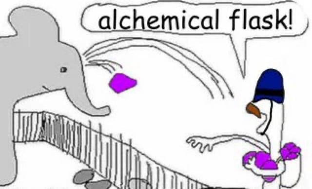Guy Throwing Rocks at an Elephant: Image Gallery | Know Your Meme