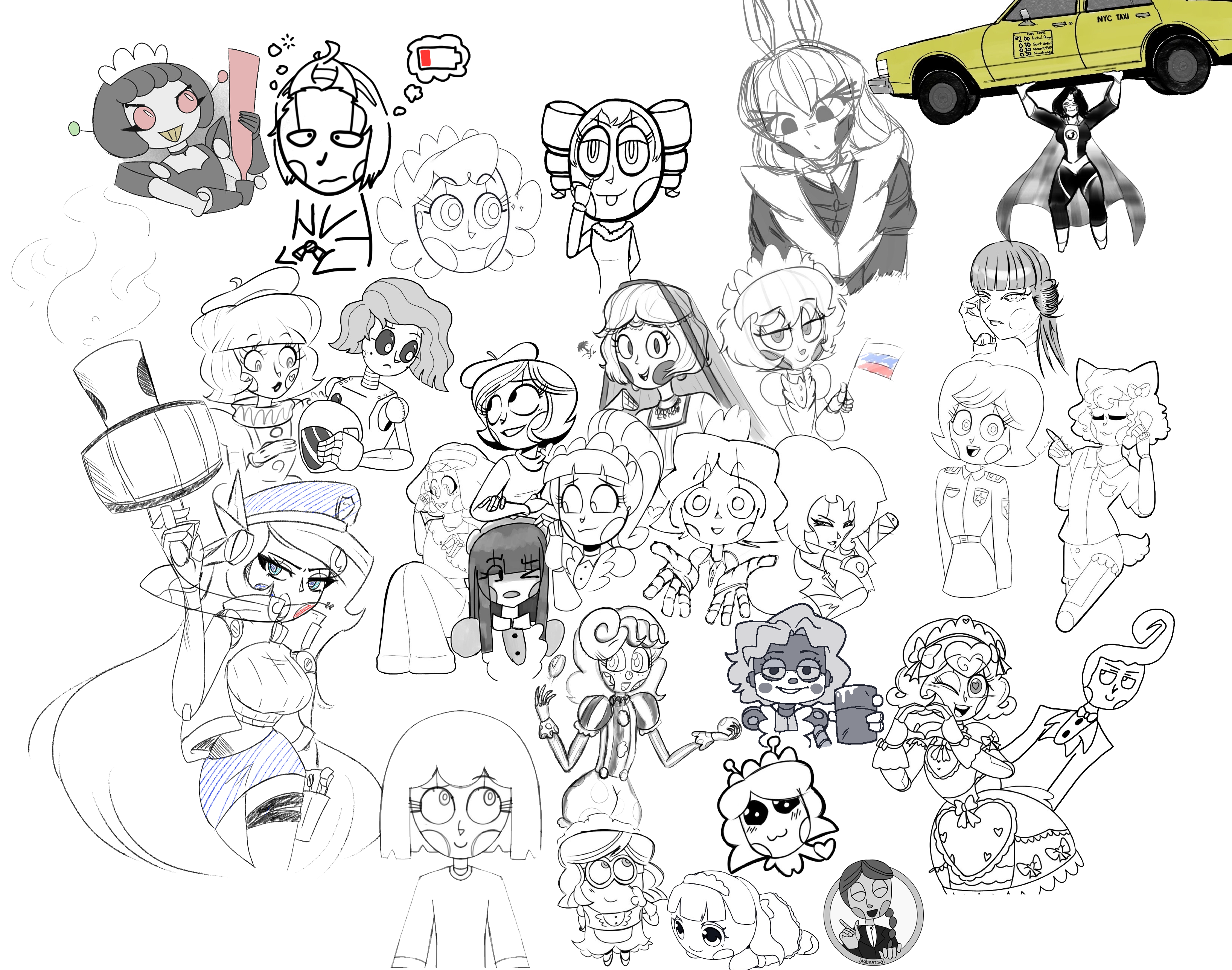 Nandromeda Art Collab | Emmy The Robot / Nandroid | Know Your Meme