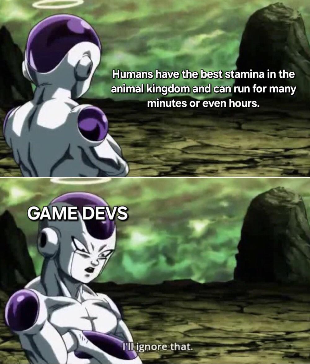 Five-second stamina bar, take it or leave it. | /r/memes | Know Your Meme