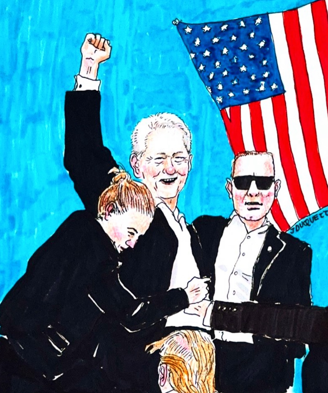 Bubba’s Sloppy Toppy rally | Donald Trump and Bill Clinton "Bubba" Oral ...