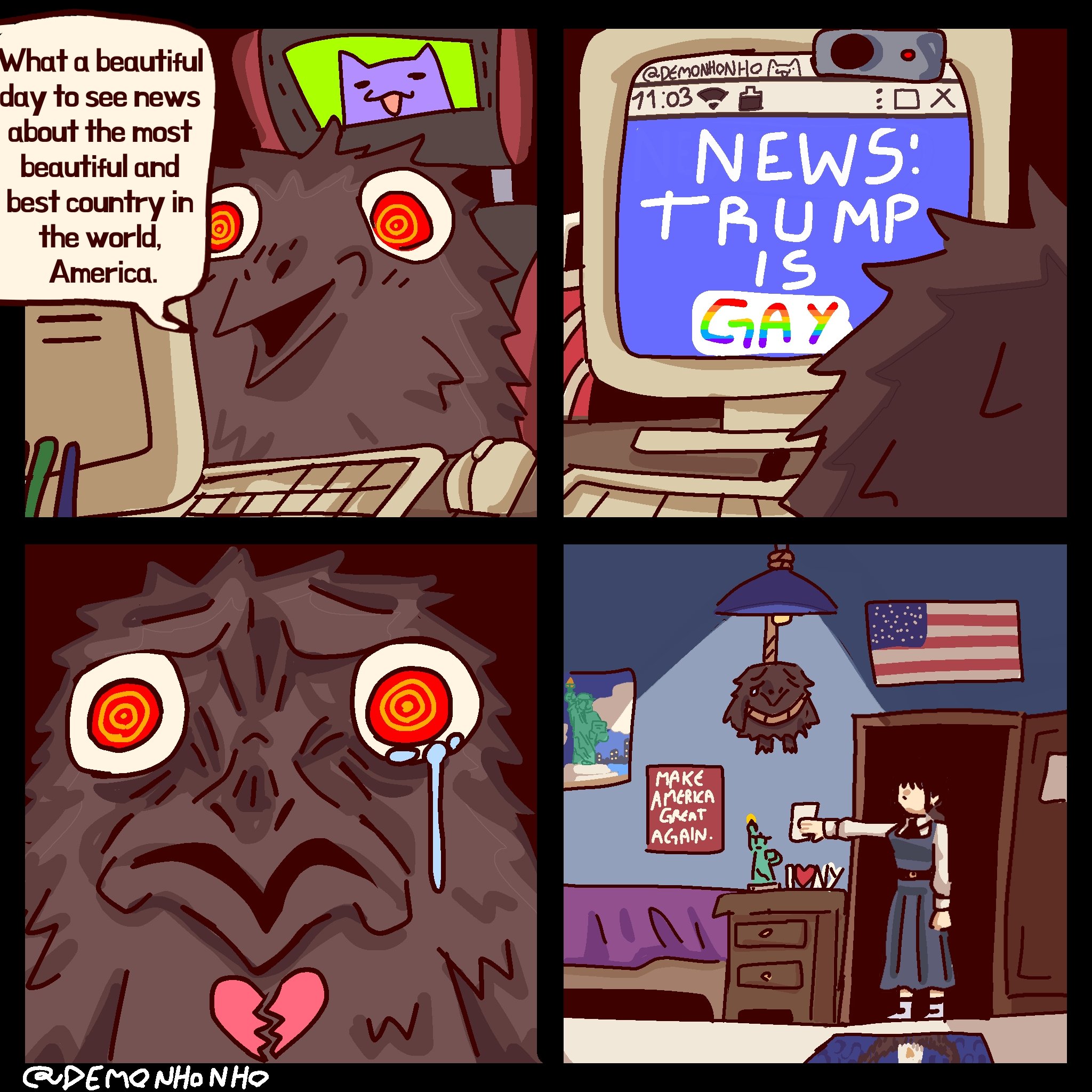 Waking up to the news | Donald Trump and Bill Clinton "Bubba" Oral Sex ...