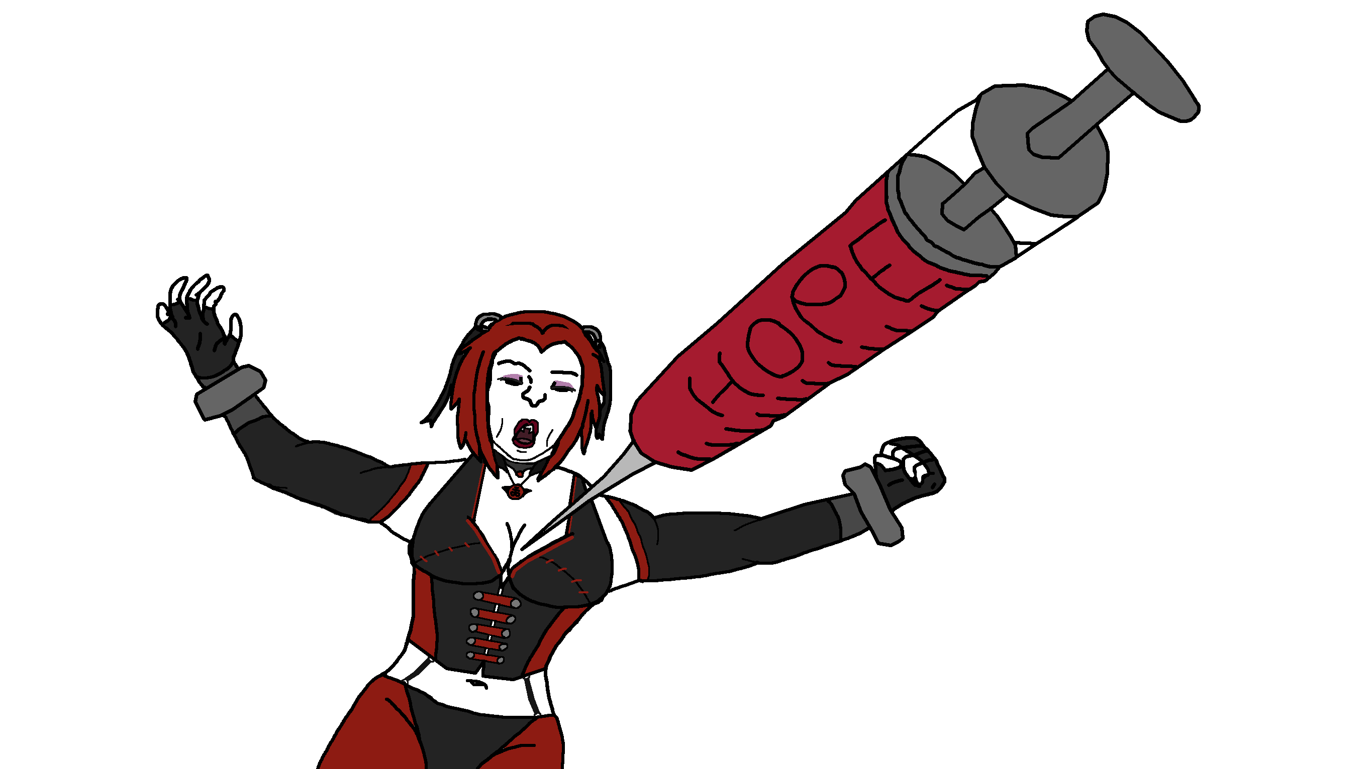 Soyjak Shot With Hope Syringe: Image Gallery | Know Your Meme