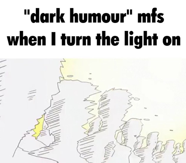 dark humor mfs when i turn on the light | Dark Humor MFs When | Know ...
