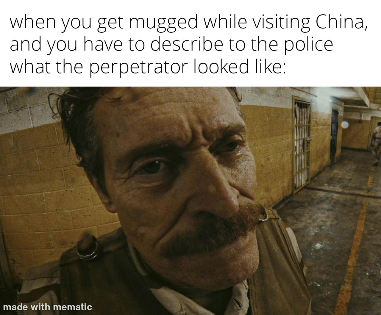 "Well, uhh he looked Chinese" | /r/memes | Know Your Meme