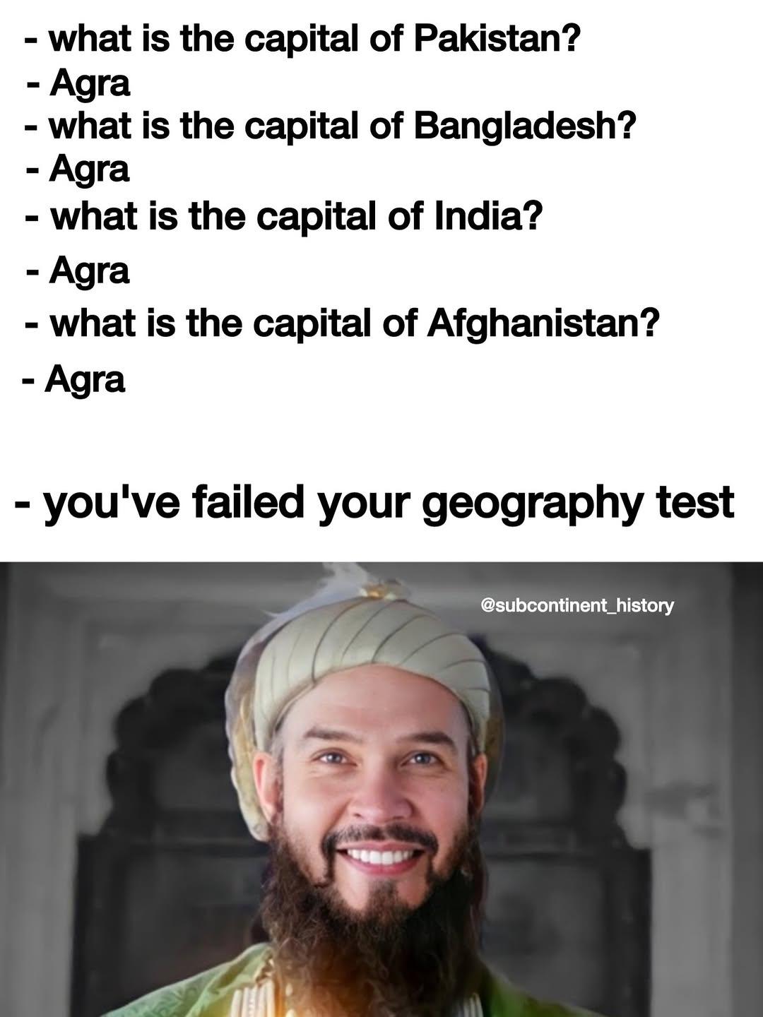 Time for a Mughal Empire history meme | History Memes | Know Your Meme