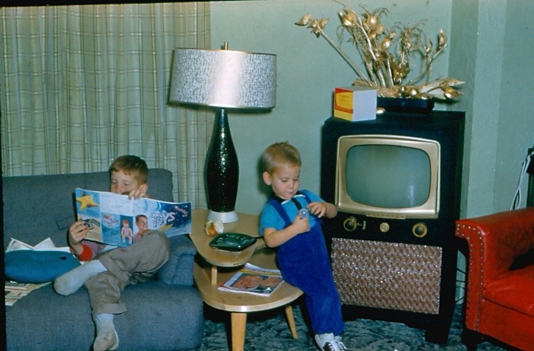 Kids Chilling in 1956 | Know Your Meme